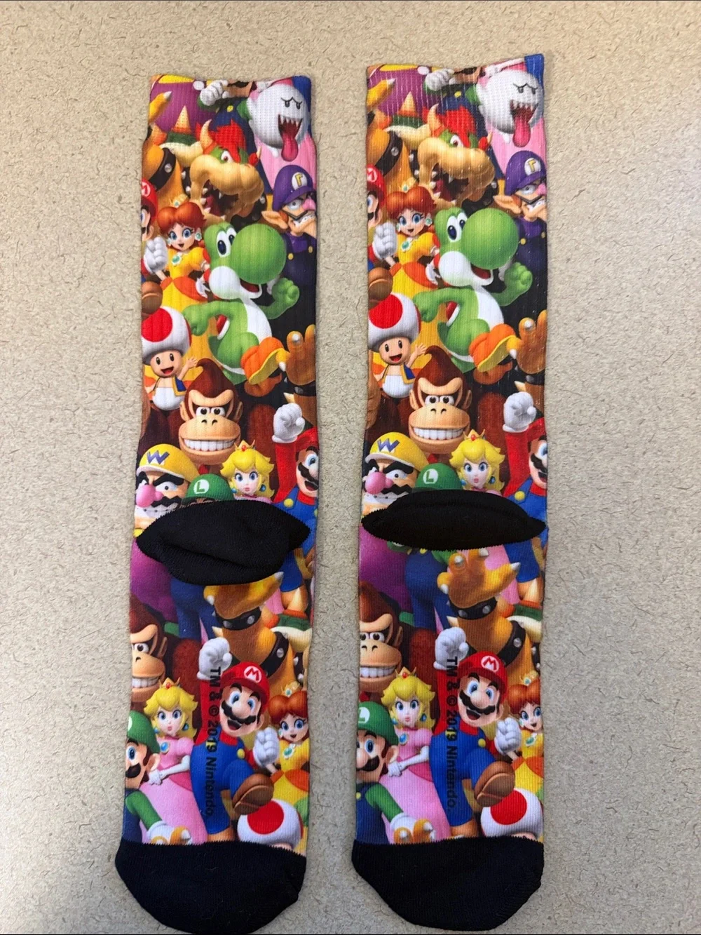Underwear & Socks | Nintendo Super Mario Character Print Socks Adult ...